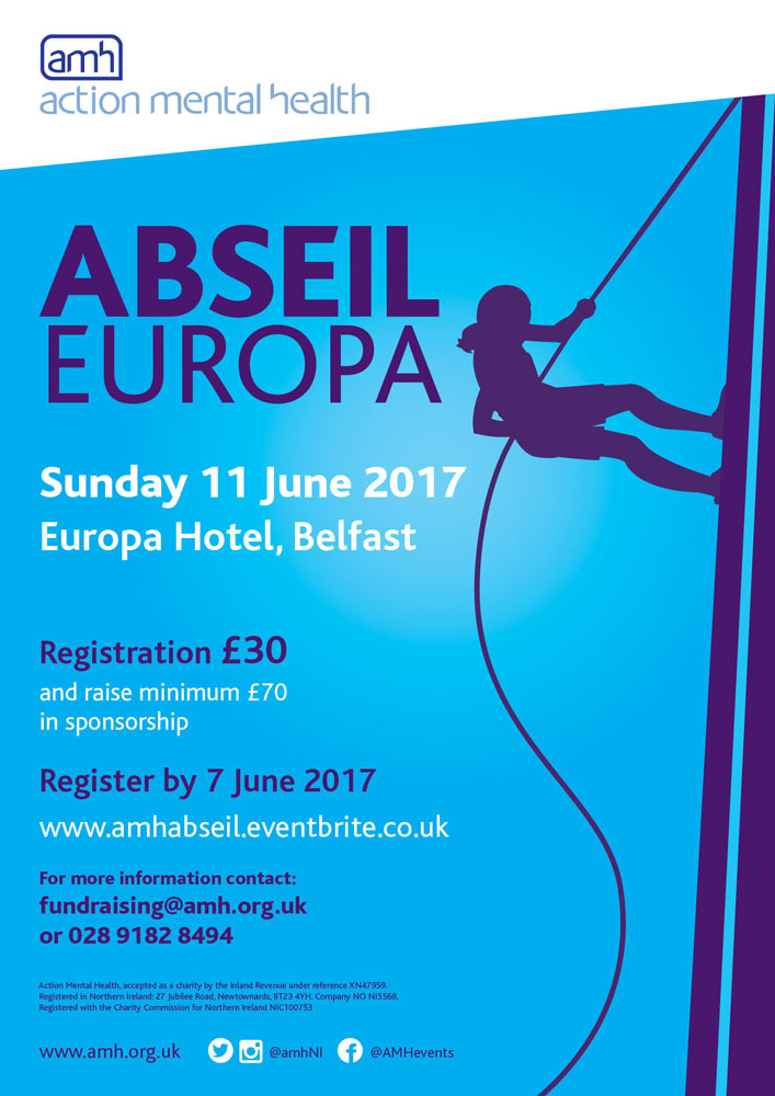 Abseil for AMH! | Action Mental Health