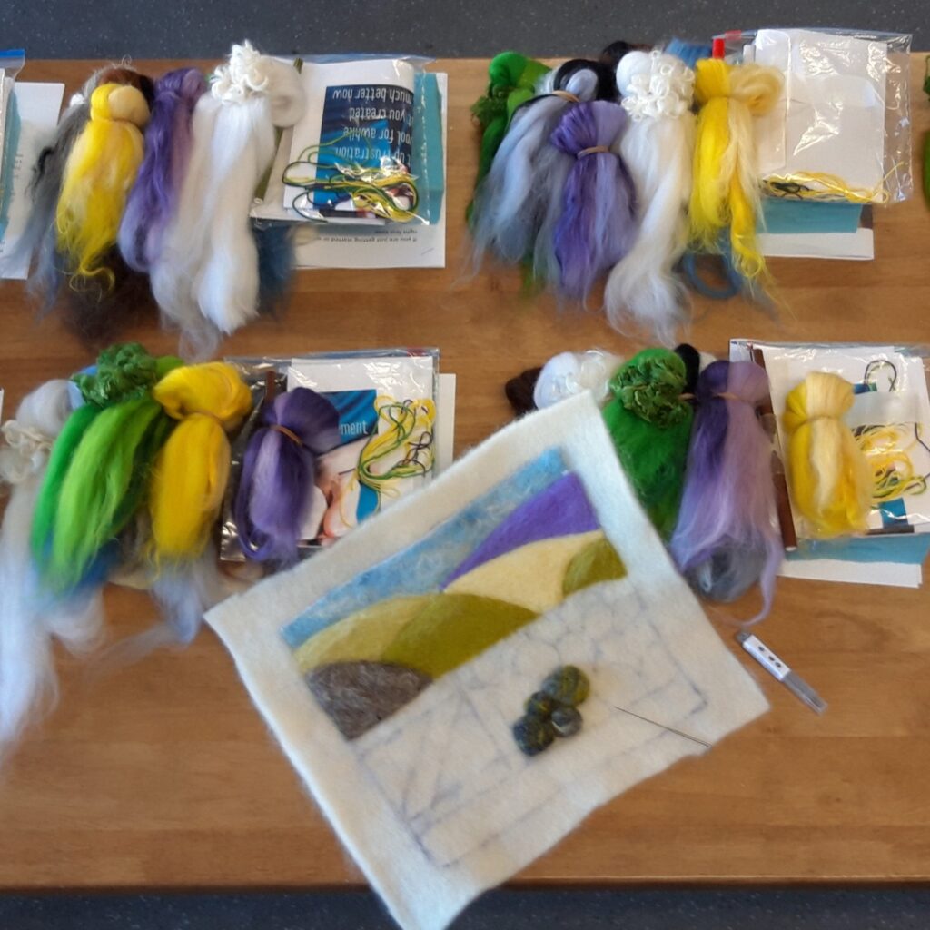 The Therapy of Needle Felting – Antrim Zoom Classes have commenced ...