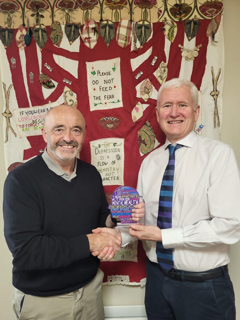 Fond farewell to Brian Hughes | Action Mental Health