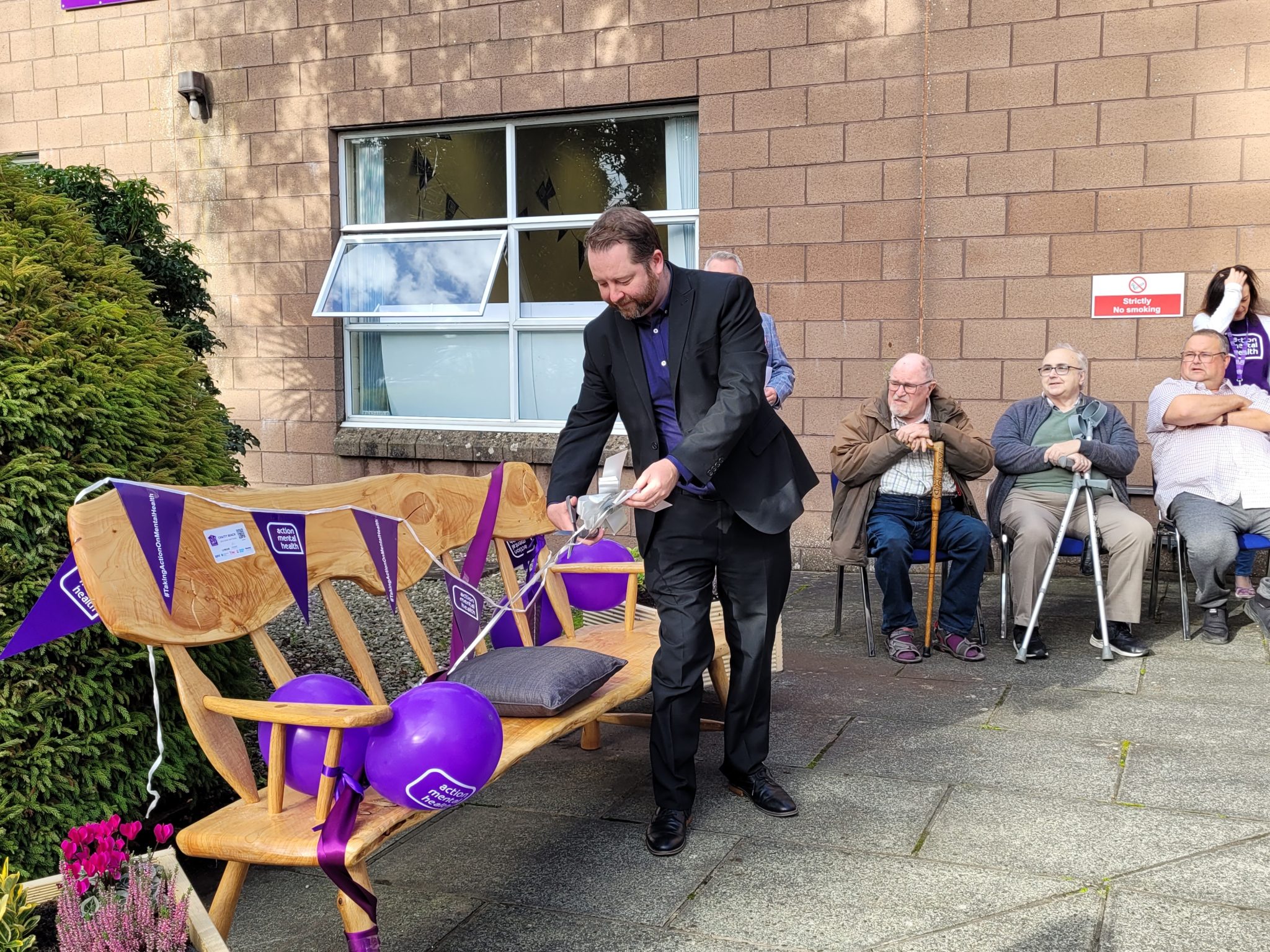 Antrim Chatty Benches Bring People Together to Support Mental Health ...