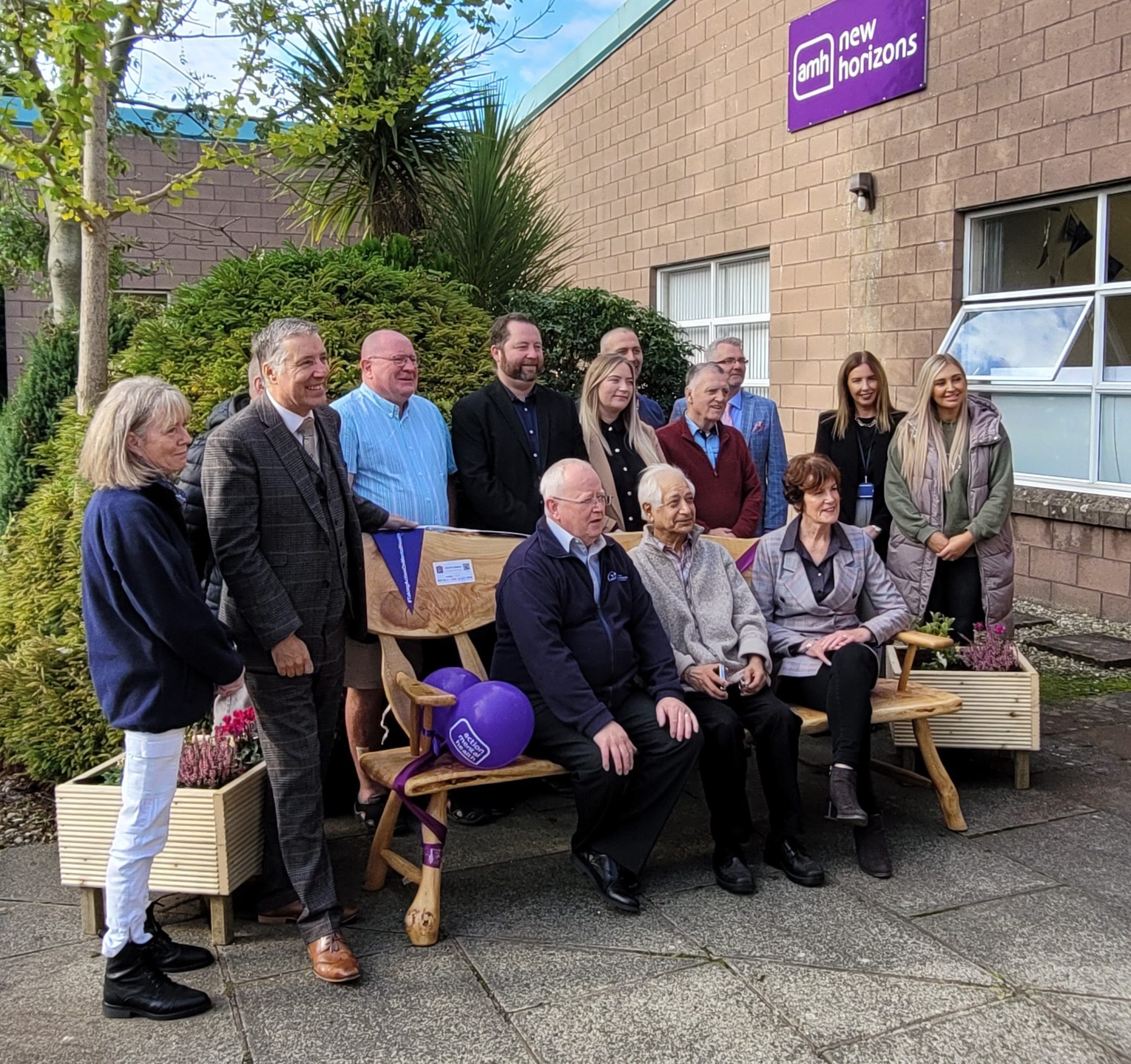 Antrim Chatty Benches Bring People Together to Support Mental Health ...